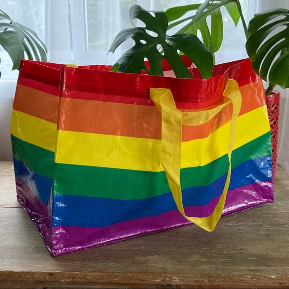 IKEA | Storage & Organization | Ikea Storstomma Rainbow Bag | Poshmark